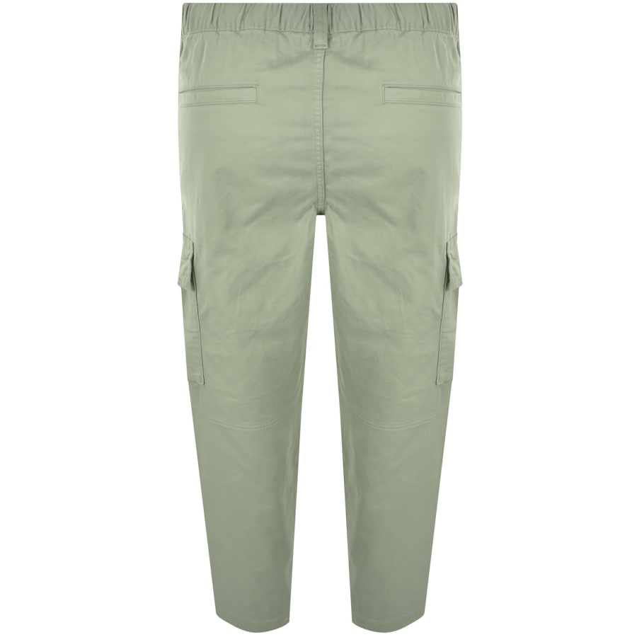 BOSS Sisla 9 Cargo Trousers Green | Mainline Menswear